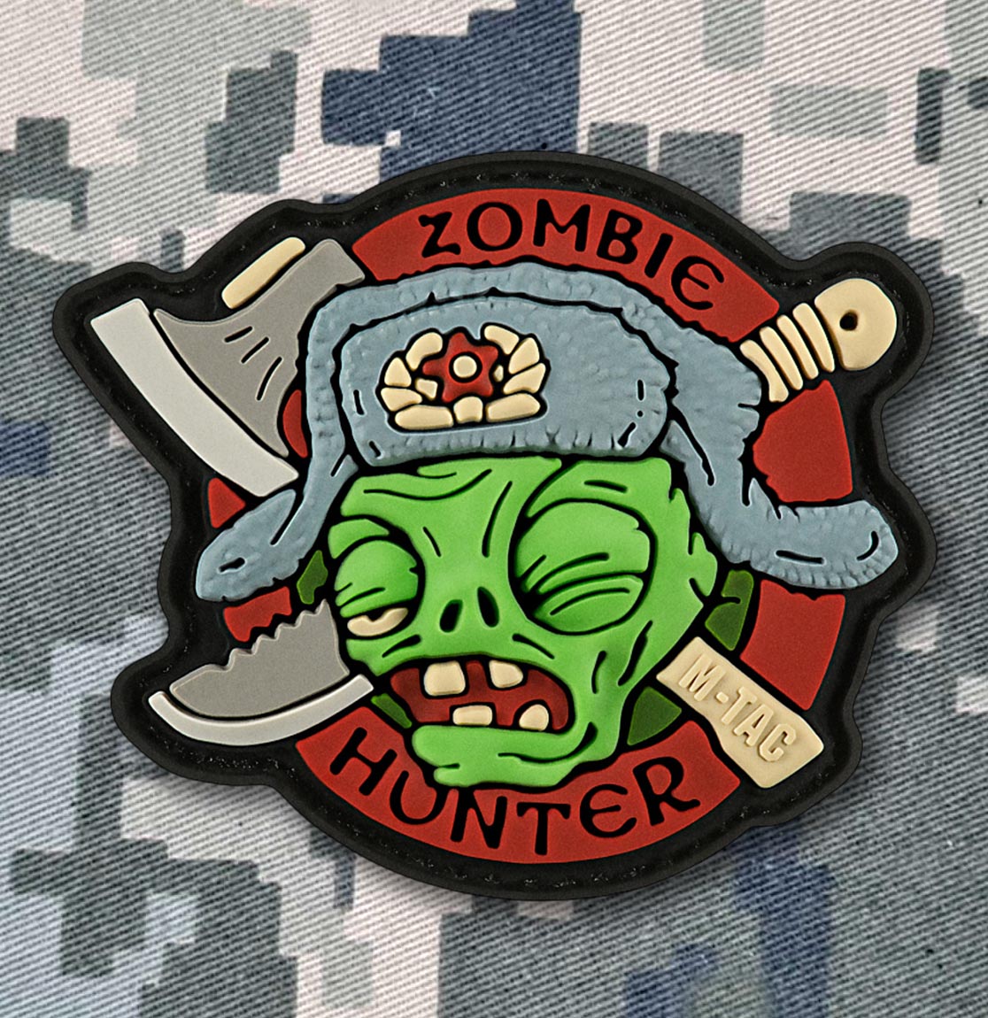 PVC нашивка ZOMBIE HUNTER “КАХОВСЬКИЙ ОБ'ЄКТ”