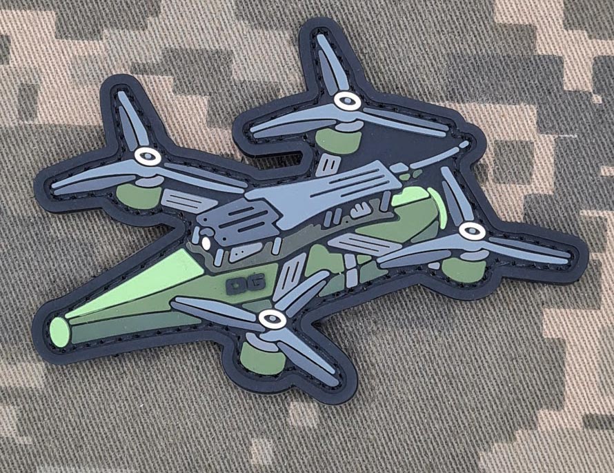 Оригінальний патч від Donbas Group FPV patches