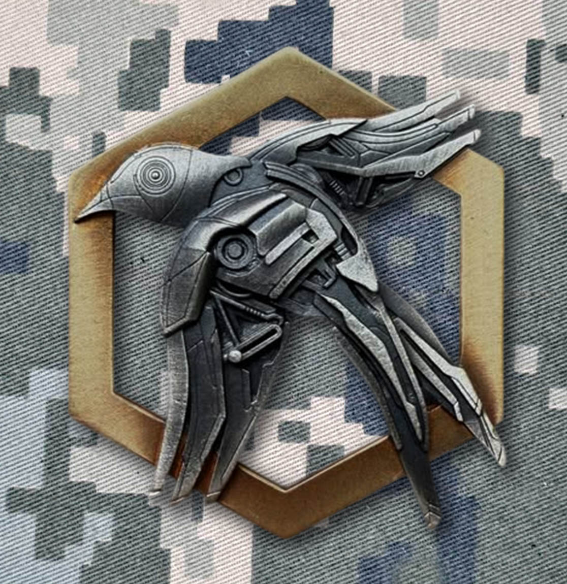 СБС Новий беретний знак Сили Безпілотних Систем ЗСУ