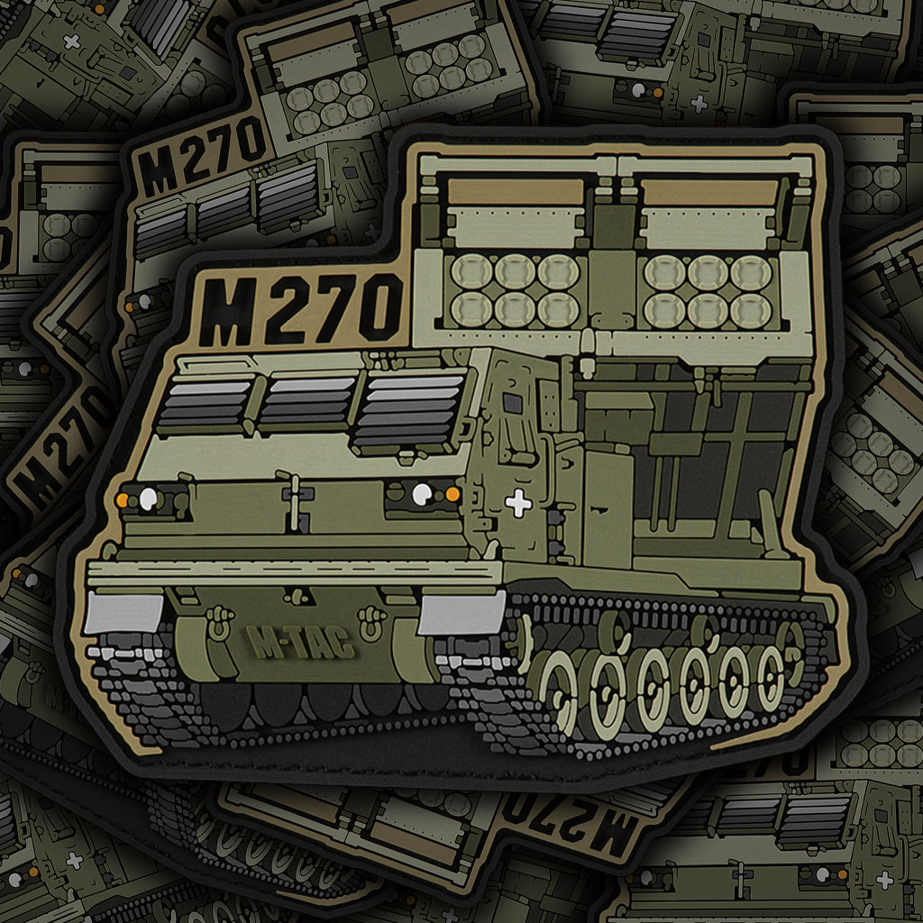 PVC нашивка M270s