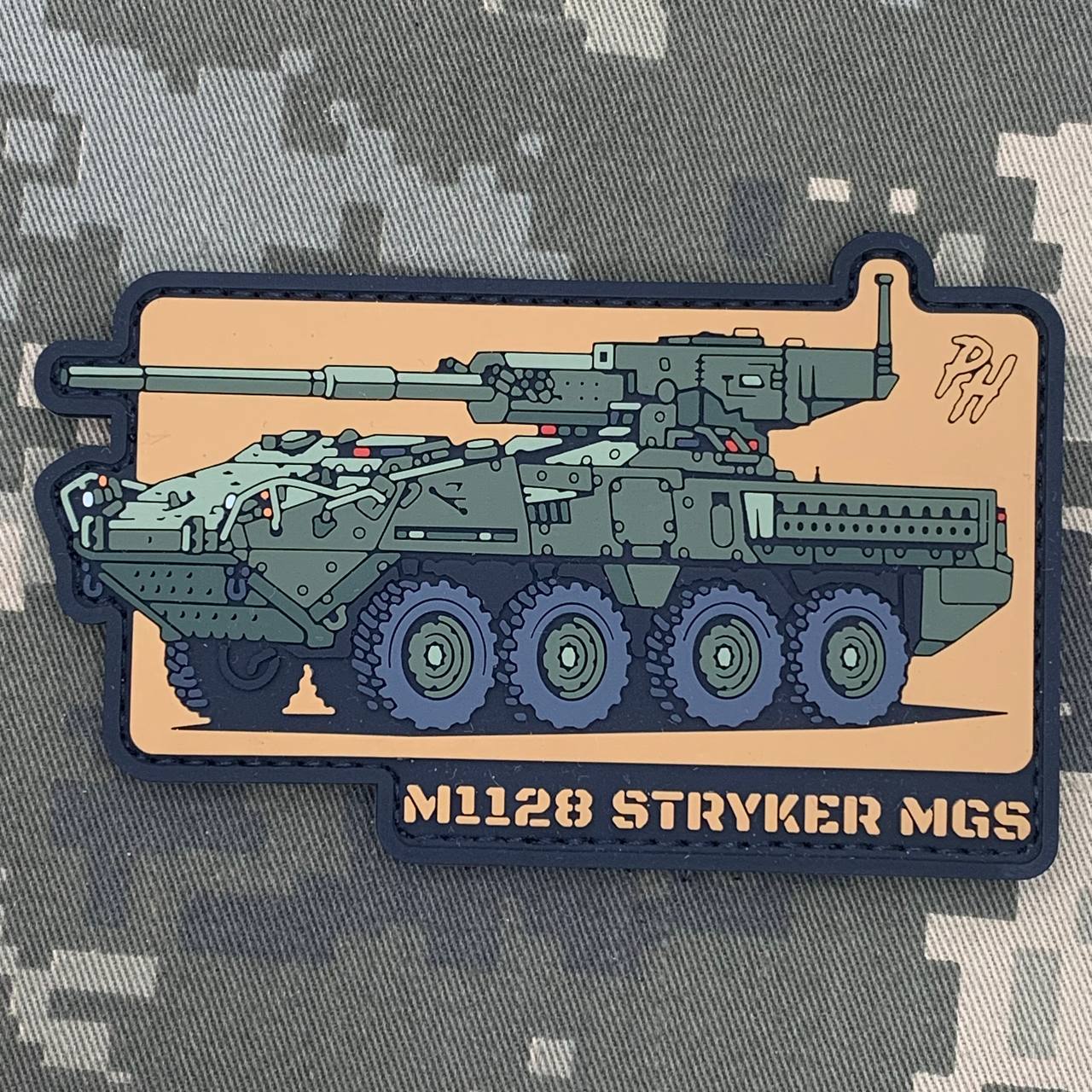 Оригінальний патч Patch Hunter БТР M128 stryker MGS