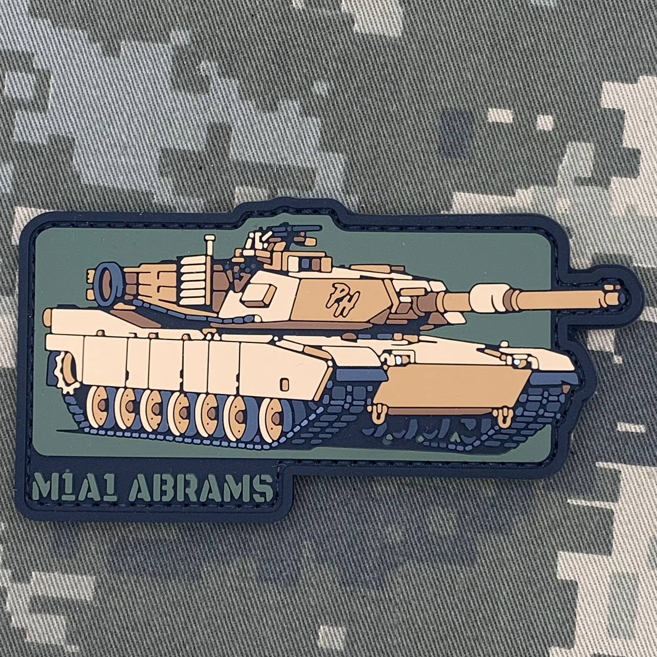 Оригінальний патч Patch Hunter танк M1A1 ABRAMS