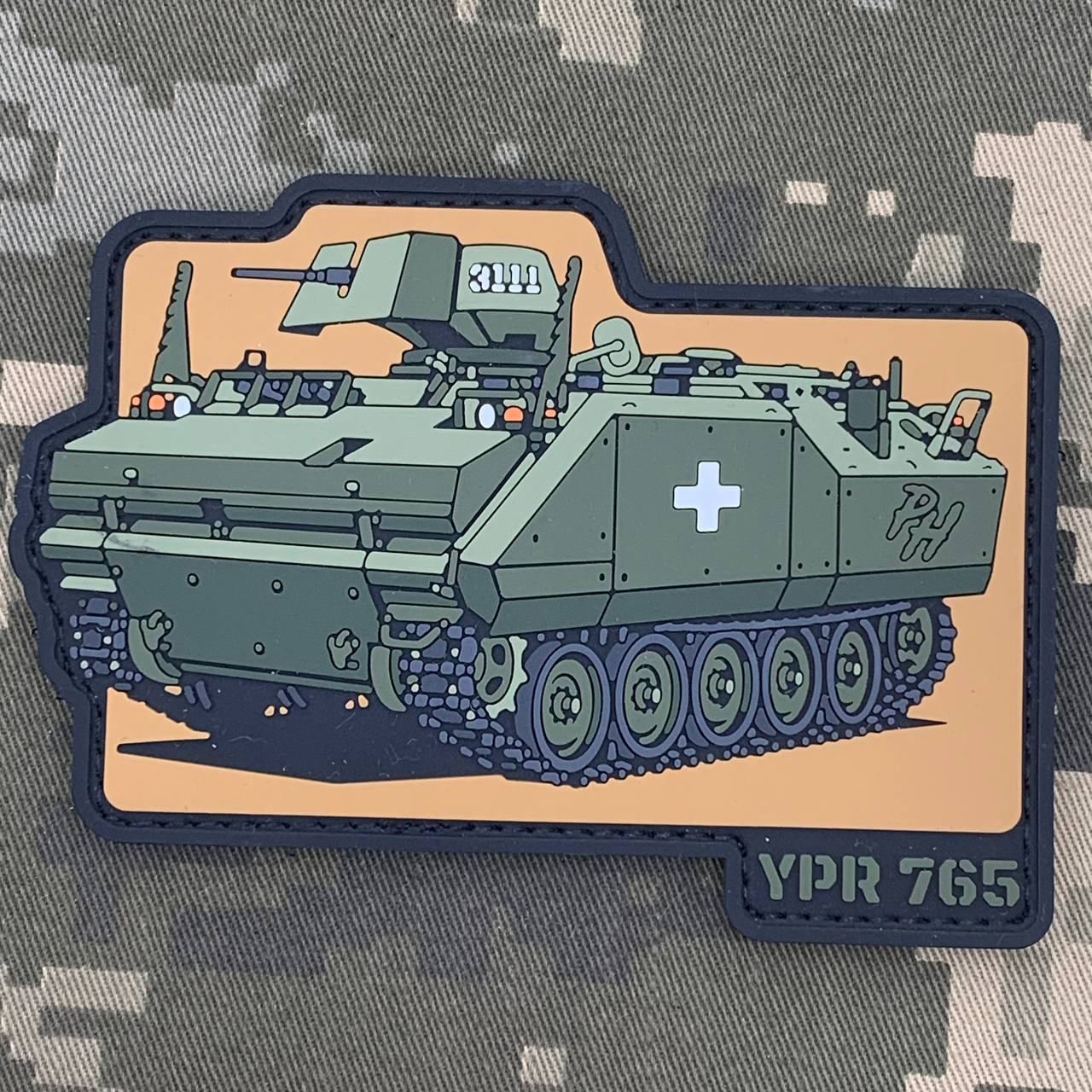 БМП YPR 765 Оригінальний патч Patch Hunter