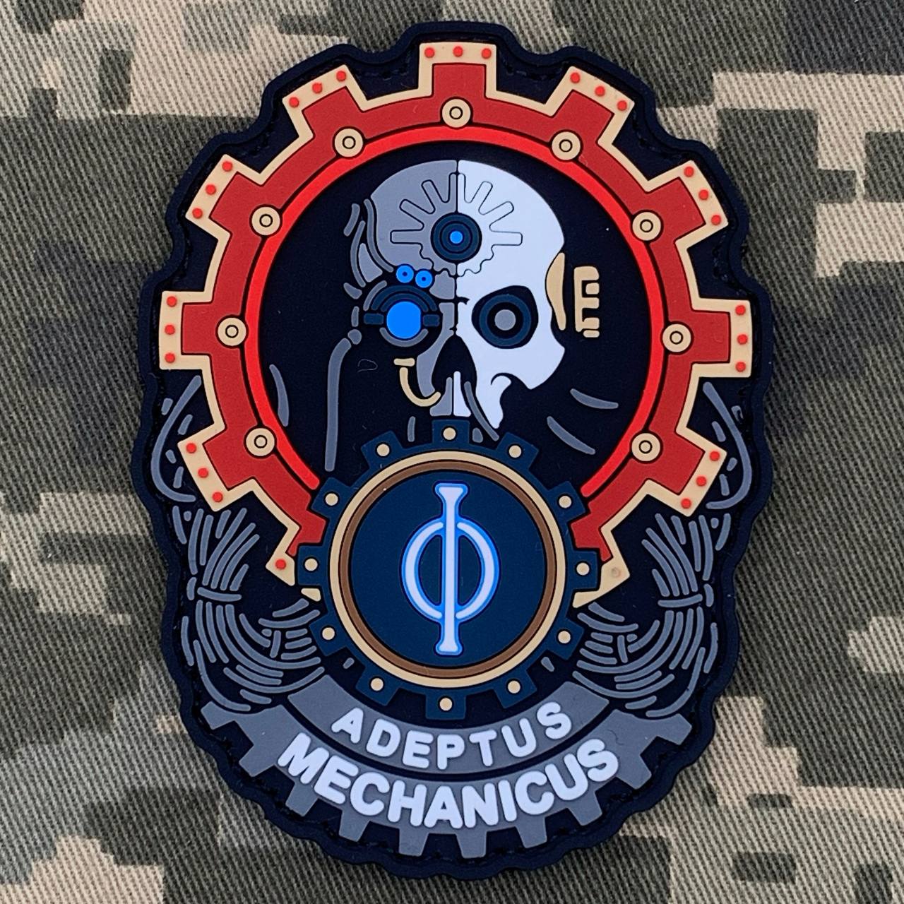 шеврон Adeptus Mechanicus патчі Patch Hunter Шеврон