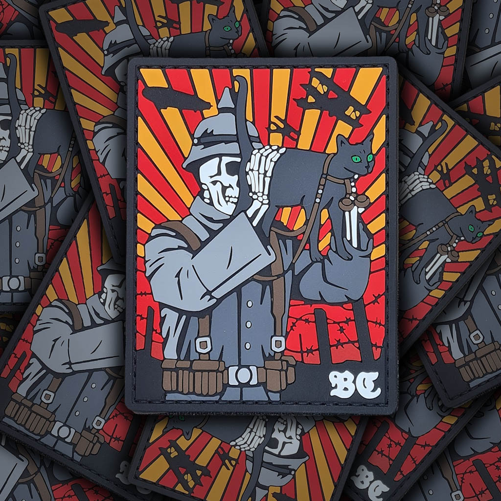 Оригінальний патч NIGHT VISION CAT нашивка