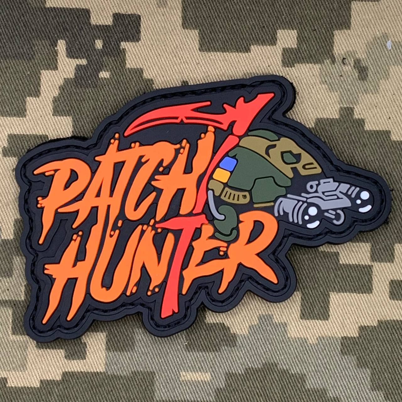 PVC шеврон PATCH HUNTER логотип від PATCH HUNTER, PVC патч PATCH HUNTER ...