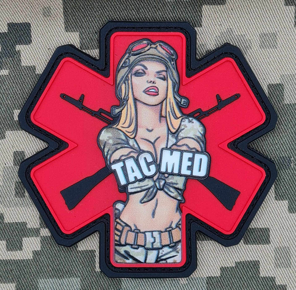 Нашивка Tacmed girl