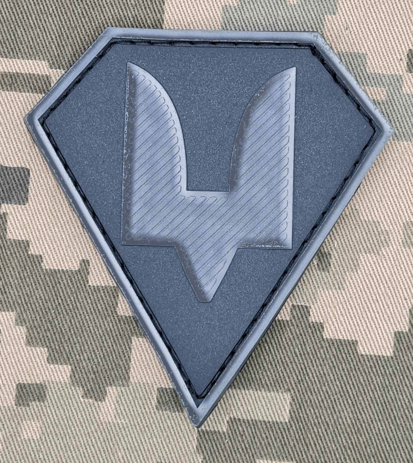 ССО шеврон Сили Спеціальних Операцій Матеріал PVC (гума), об’ємне лиття