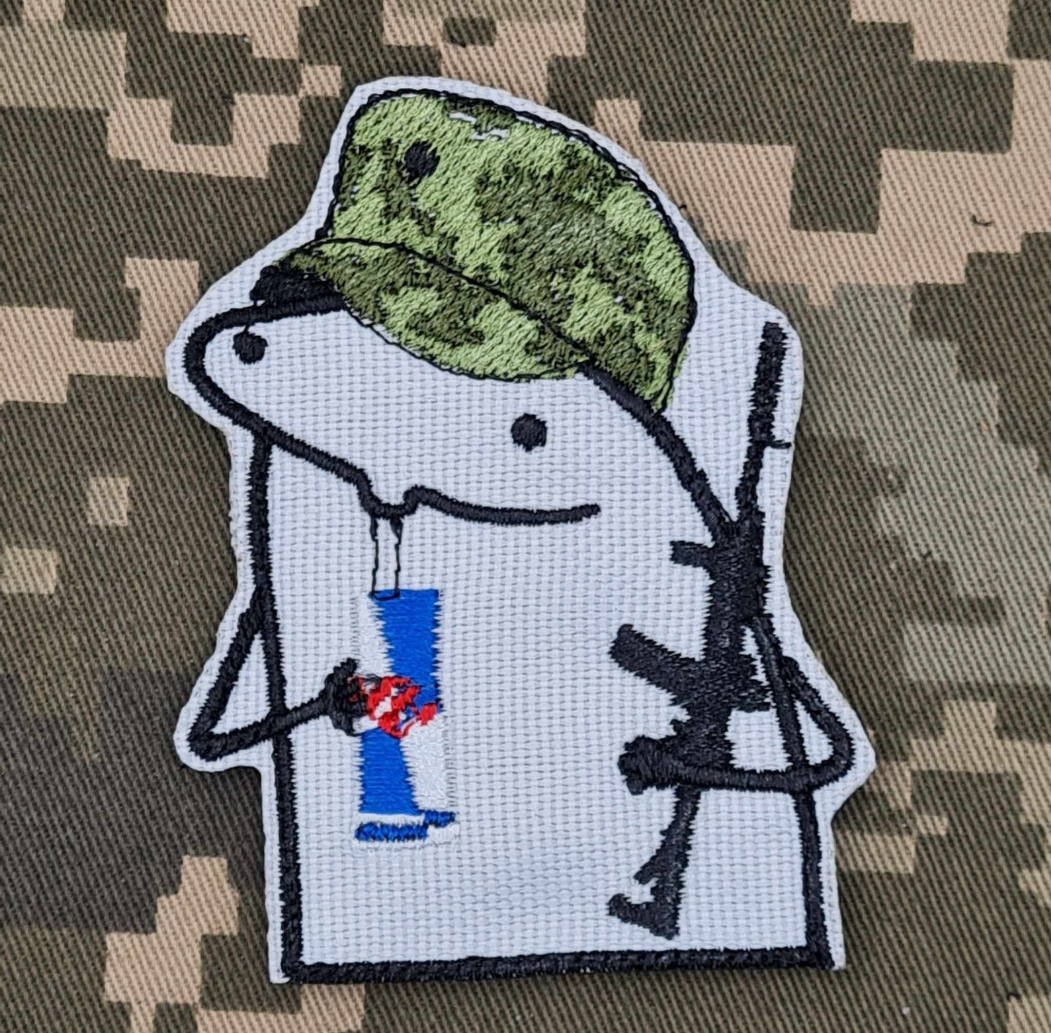 Нашивка шеврон флорки Вишивка