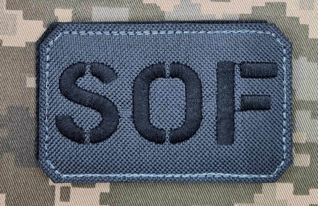 Нашивка SOF шеврон Сили спеціальних операцій ЗСУ