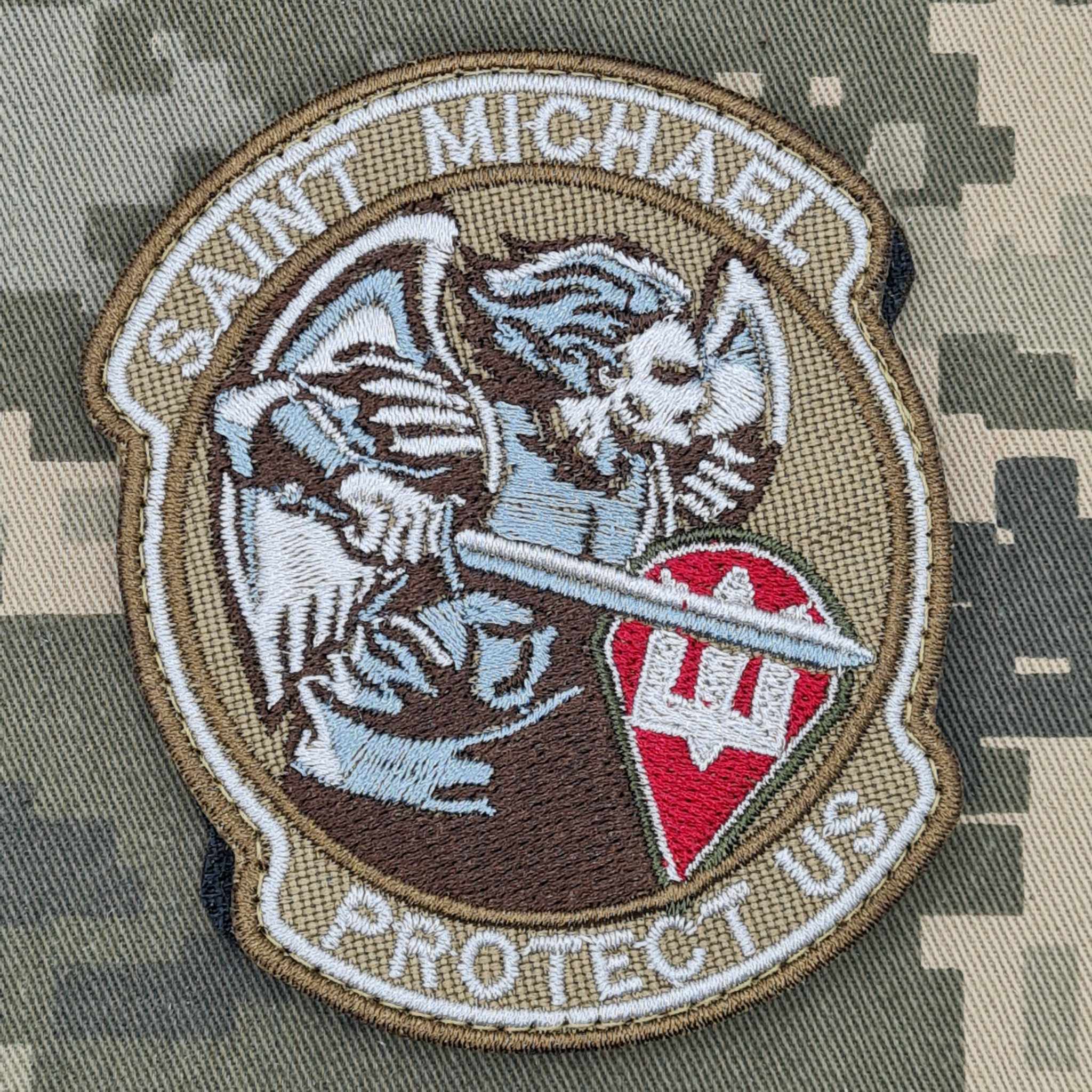 Шеврон Saint Michael Protect Us