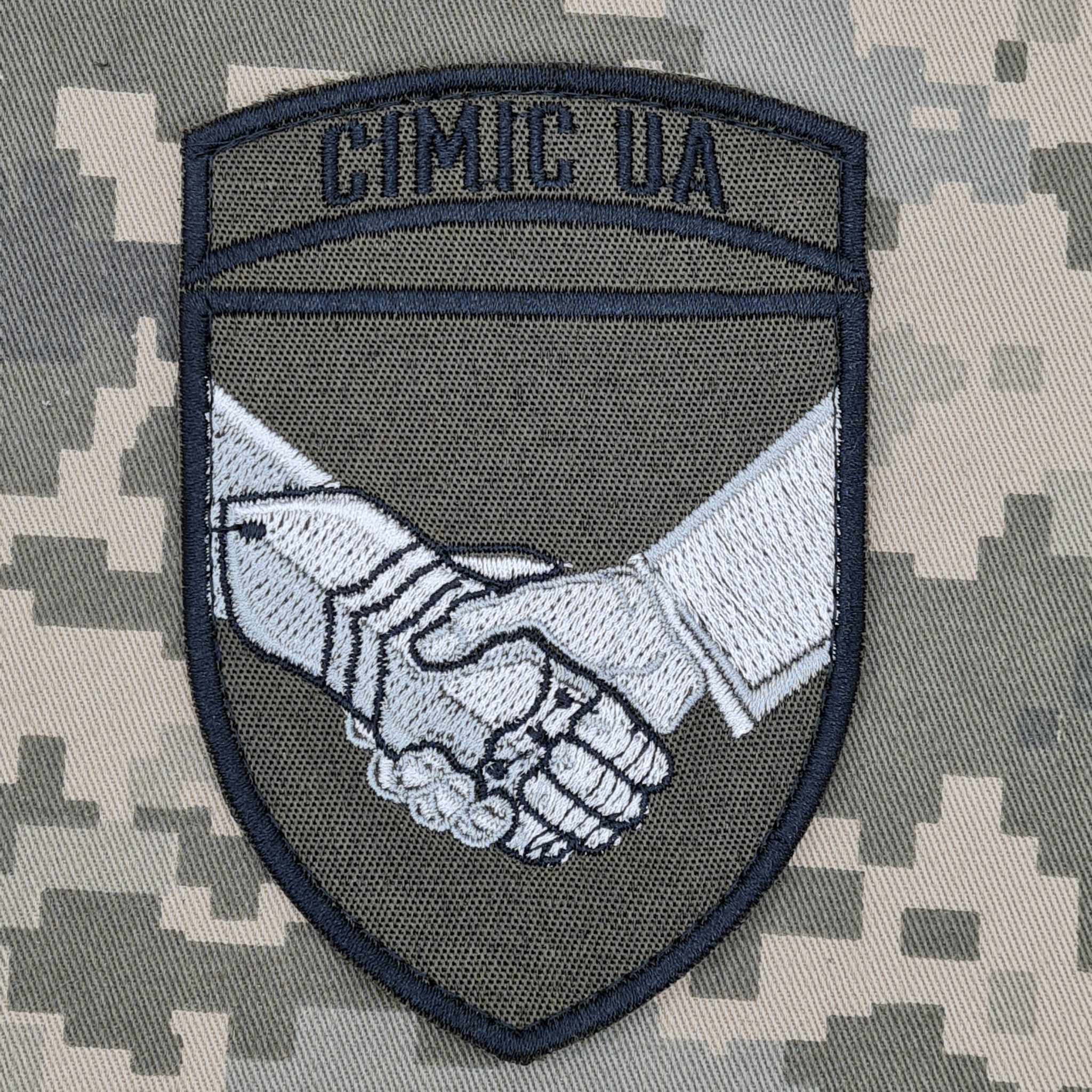 CIMIC шеврон Цивільно-Військове Співробітництво