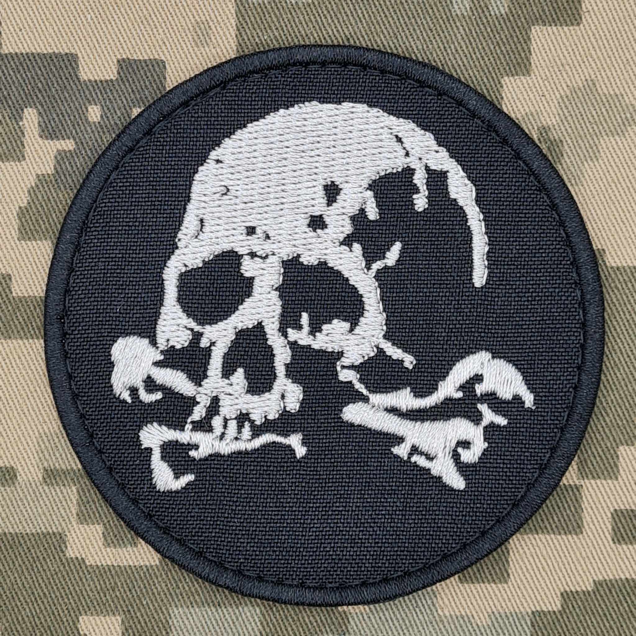 шеврон Мертва голова нашивка totenkopf patch