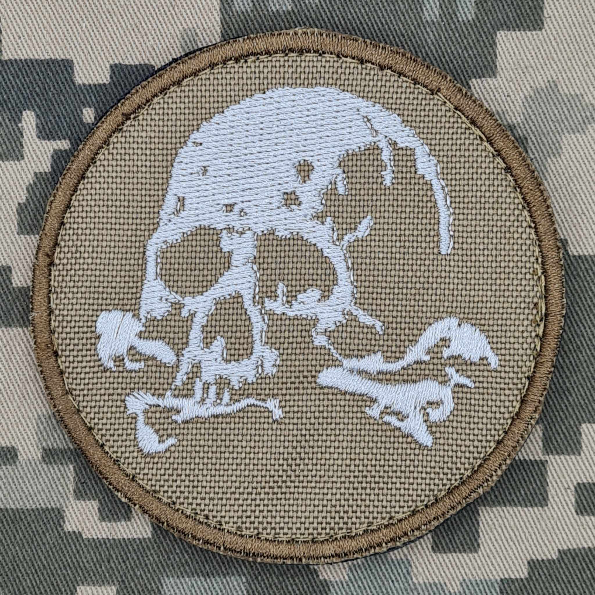 шеврон Мертва голова нашивка totenkopf patch