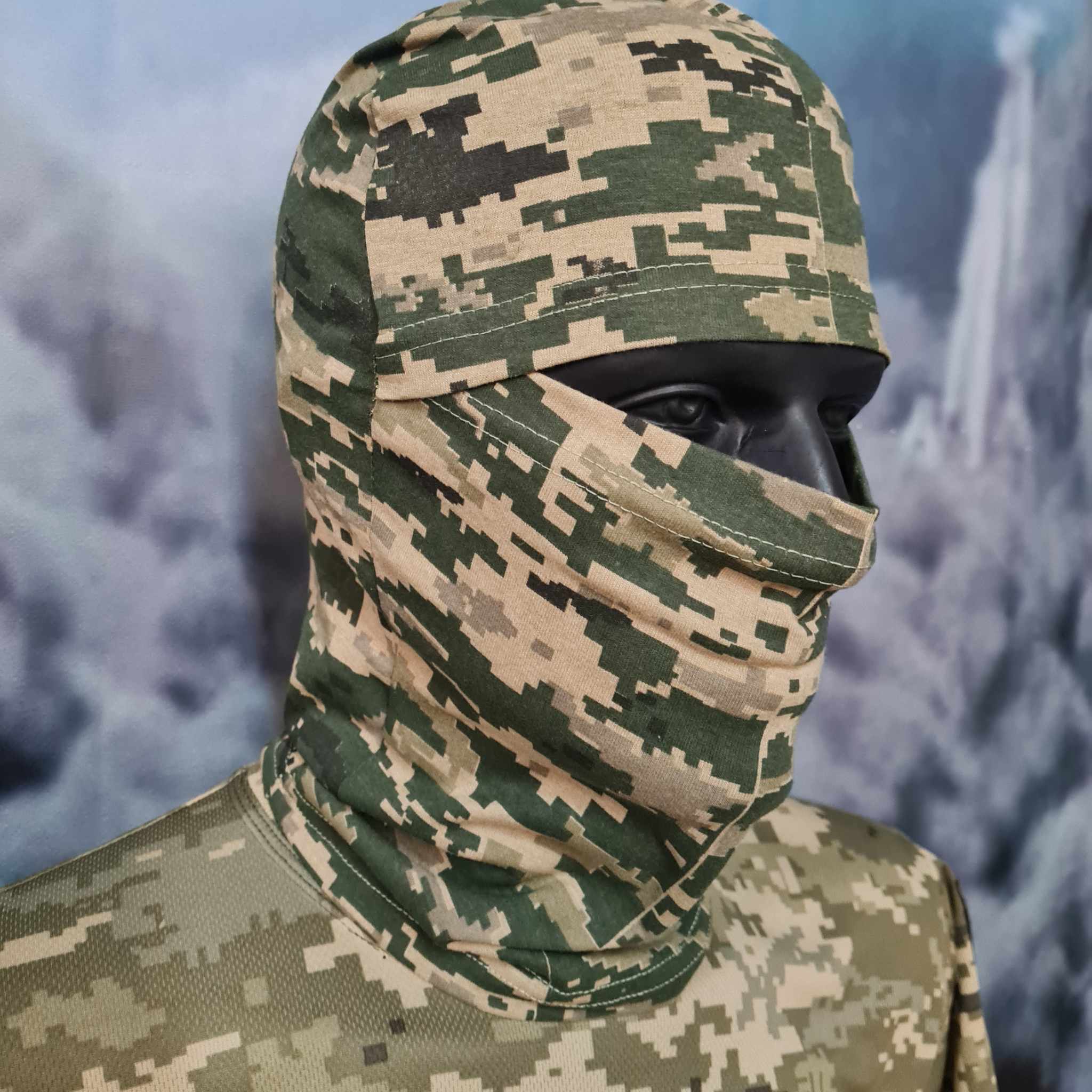 Балаклава камуфляж укрпіксель