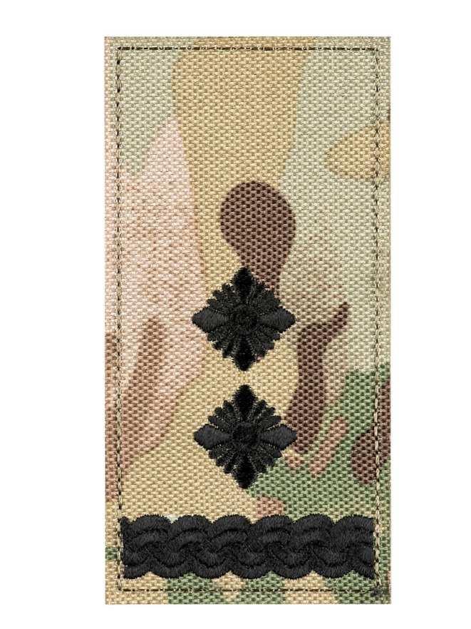 Погон Підполковник камуфляж МС вишивка Київ