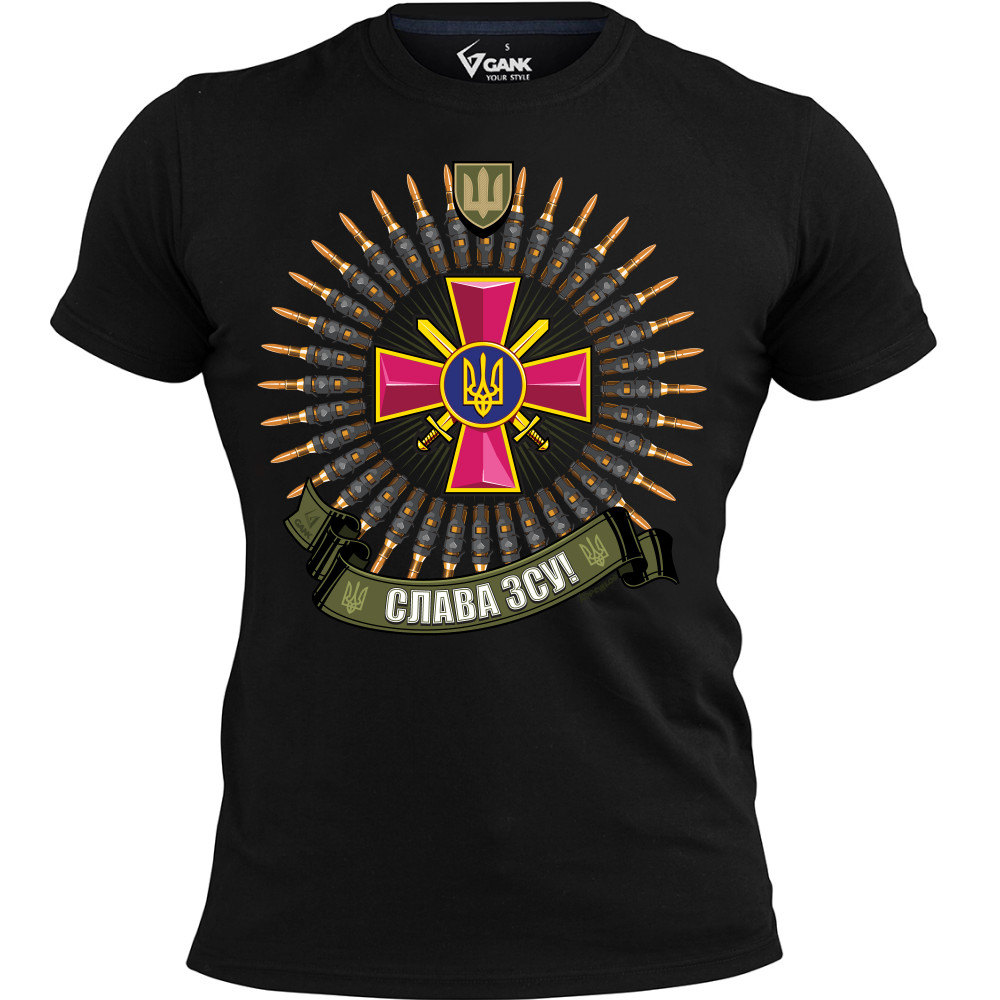 Футболка Слава ЗСУ Black GANK
