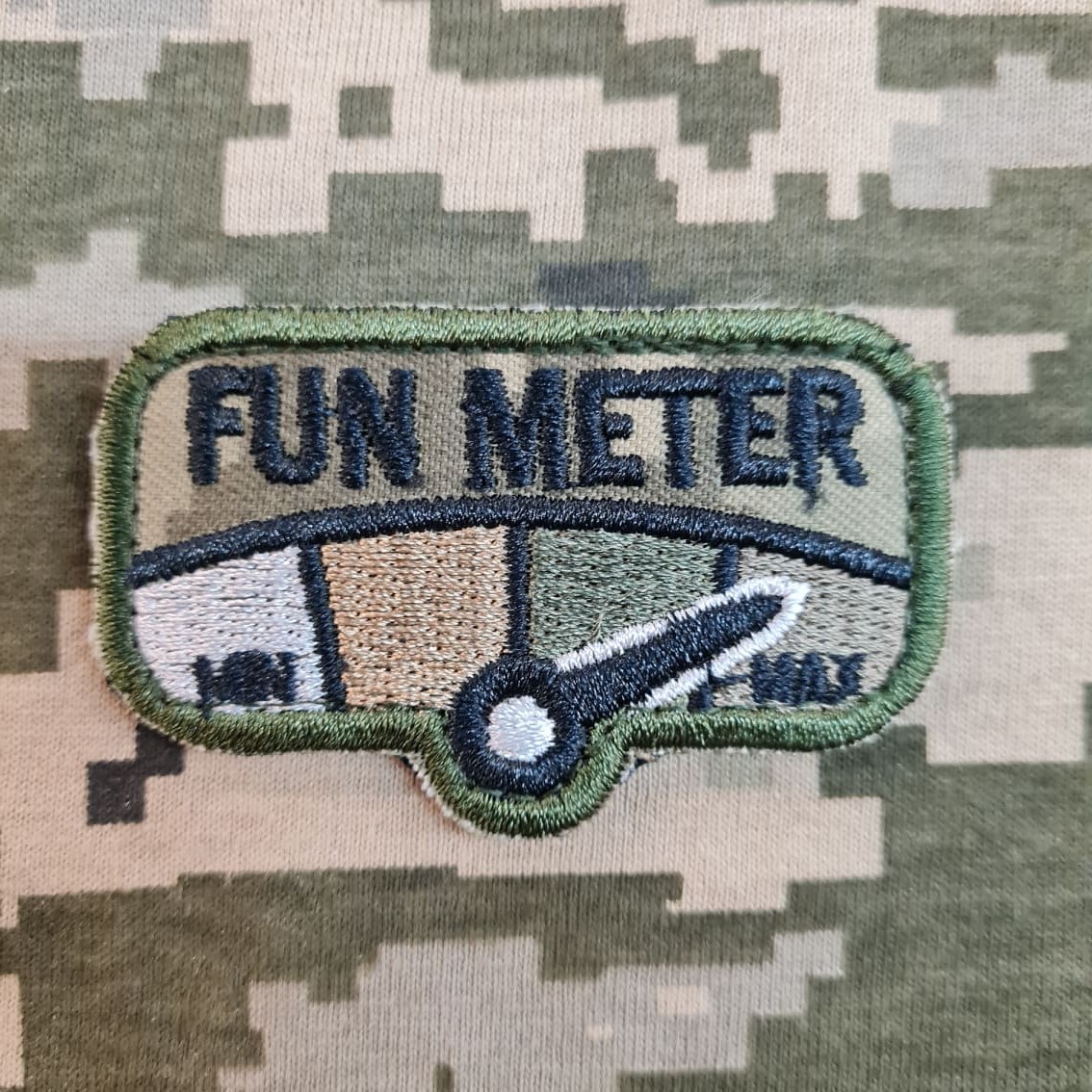 Нашивка Fun meter