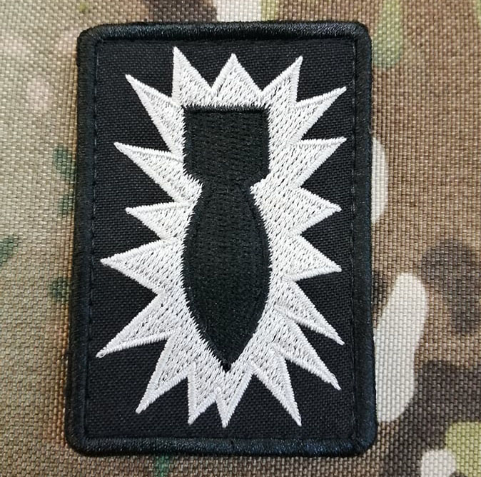Патч BOMB EOD Brown